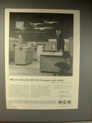 1964 NCR 315 Computer with Cram Ad - Why We Chose | eBay