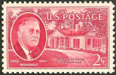 WW2 FDR franklin d. roosevelt us/usa 1945 stamp mint nh/mnh xtra fine ...