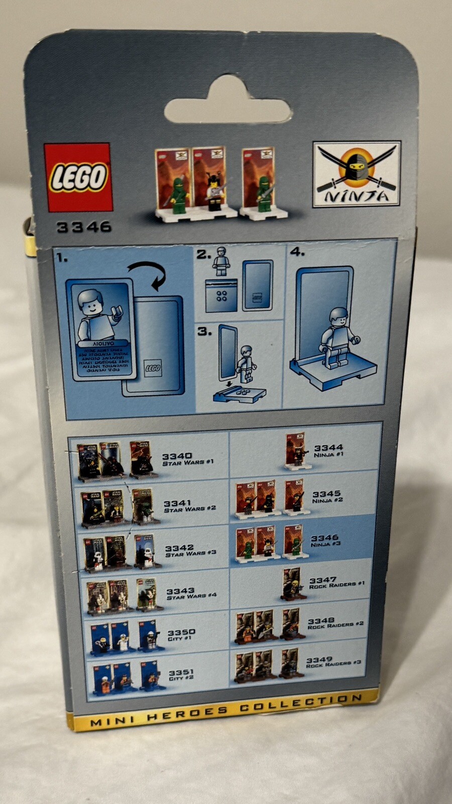 LEGO Castle: Three Minifig Pack - Ninja #3 (3346) for sale online | eBay