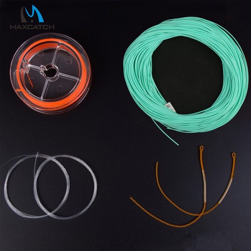 Maxcatch Fly Fishing Line Kit WF2/3/4/5/6/7F Floating Line/Leaders ...