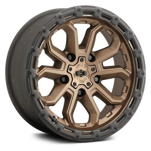 Vision 405 KORUPT 5 Wheel 17x8 (30, 5x114.3, 76.1) Bronze Single Rim ...