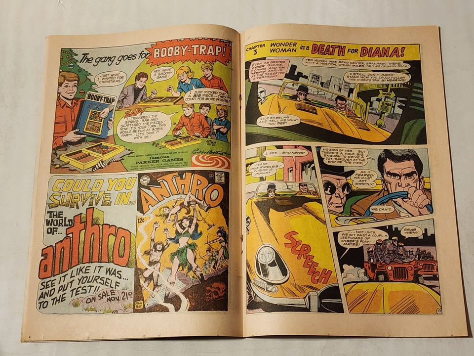 Wonder Woman #180 1968 DC Comics I-Ching Era A Death For Diana | eBay