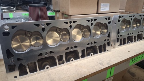 NEW Chevrolet 821 LS3 Cylinder Heads 12675871 CNC PORTED MANLEY VALVES ...