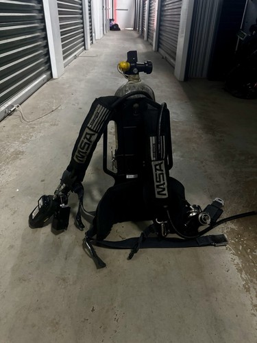 MSA Firehawk M7 Harness 4500psi SCBA Air Pack w/ Tank And Mask | eBay