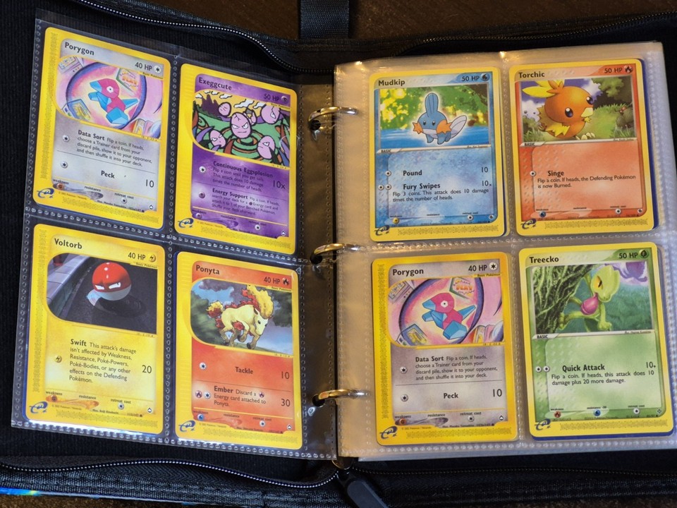 120 E Reader Vintage Pokemon Card Lot Aquapolis Sandstorm Expedition ...