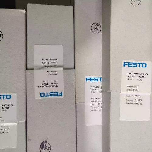 New CPE24-M1H-5/3G-3/8 Festo 170265 Solenoid valve | eBay