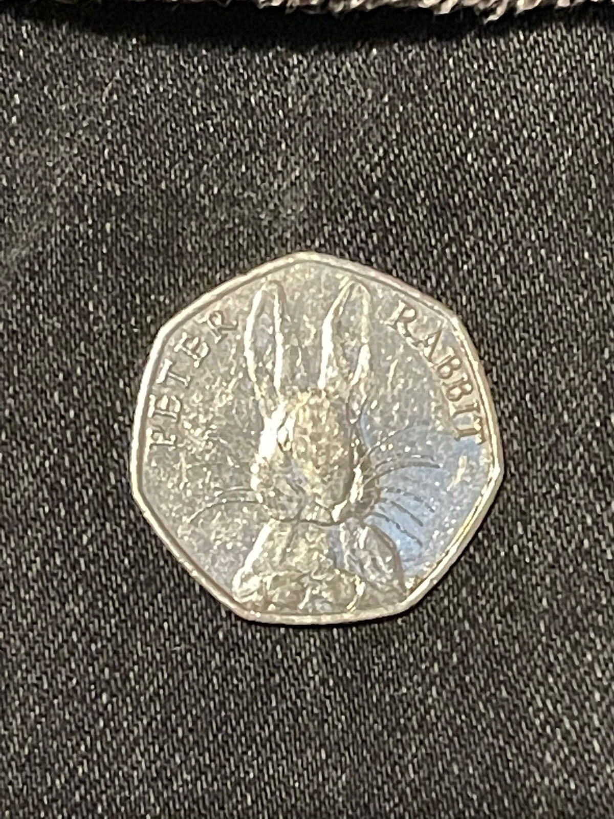 Very Rare Half Whisker Peter Rabbit 50p Coin Beatrix Potter 2016 | eBay UK