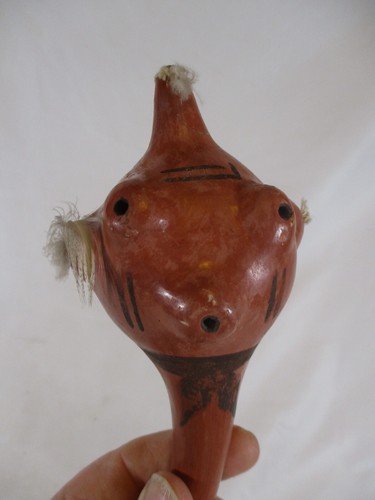 Rare Vintage - Hopi Pottery - Mudhead Rattle - 8" X 4" | eBay