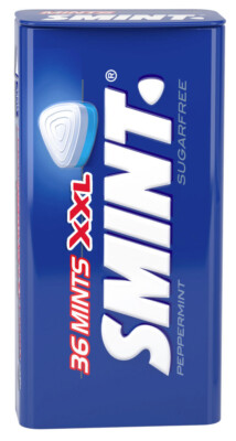 *NEW*SMINT XXL Peppermint 36 Sugar Free Mints Per Tin-12 Packs-Sent 1st ...