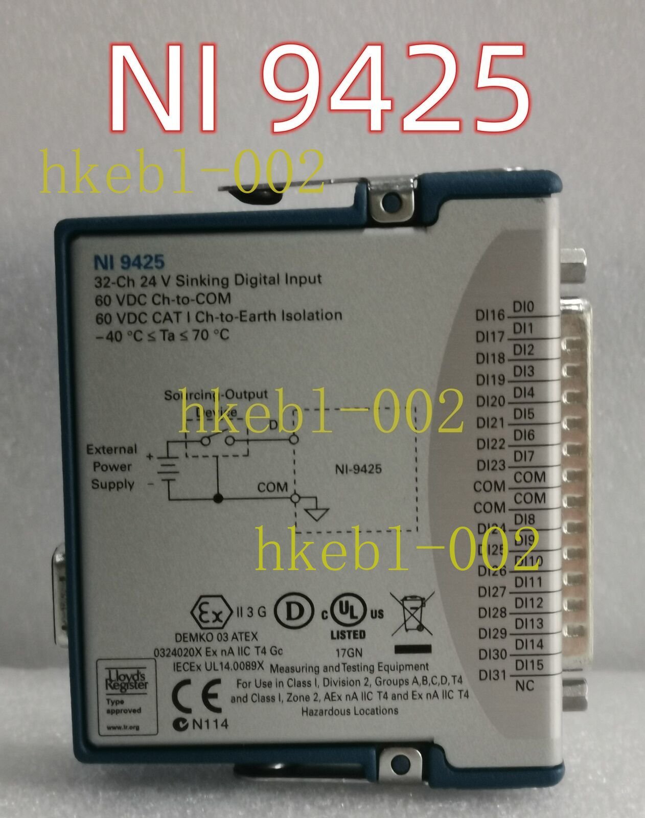 National Instruments NI-9425 Digital Module for sale online | eBay
