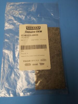 Berkel X13, X13AE, X13E, X13A Slicer Oil Wick 01-403275-0003 | eBay