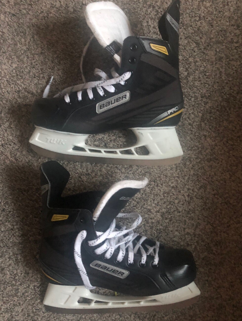 Bauer Supreme Pro Ice Hockey Skates 10R US Size 11.5 | eBay