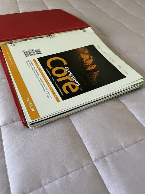 Geosystems Core, Books a la Carte Edition by Stephen Cunha, Robert W ...