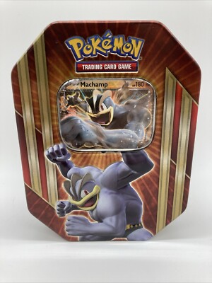 Empty 2016 Triple Power Machamp EX Empty Tin With Promo 820650801020| eBay