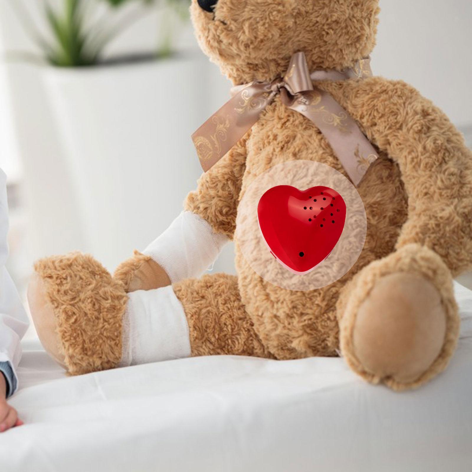 Sound Recordable for Stuffed Animal Personal Funny 30S Heart Voice ...