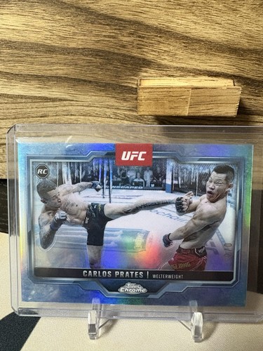2025 Topps Chrome UFC Carlos Prates Frozen Fractor -2/0 | eBay