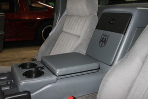 Custom Vinyl Fiero Center Console Cup Holder | eBay
