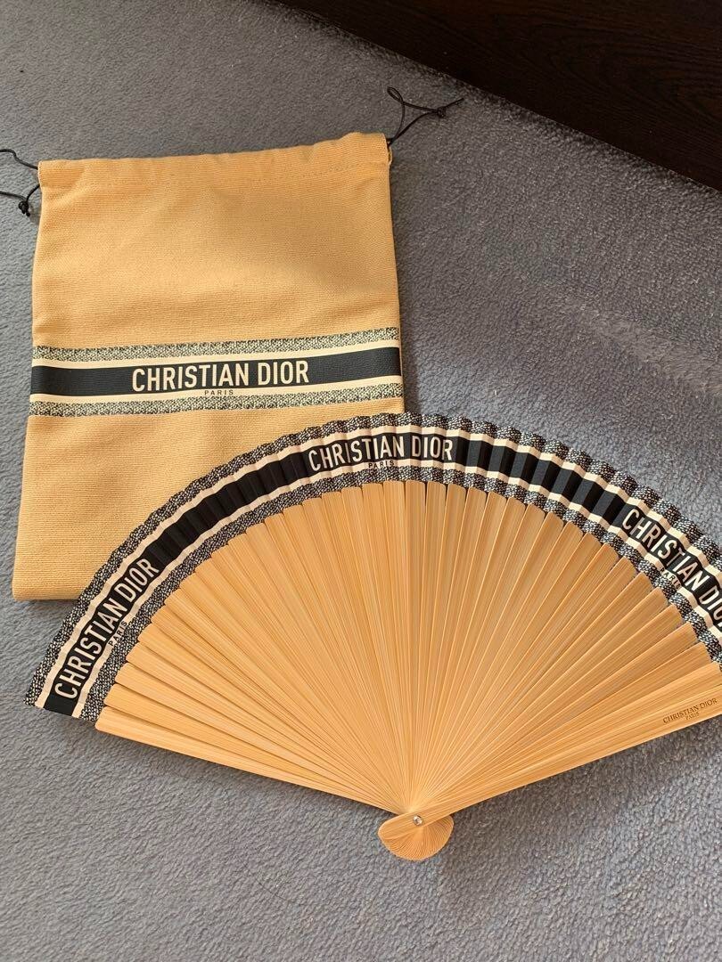 DIOR Novelty Folding Fan Drawstring Set Pouch Drawstring from JAPAN | eBay