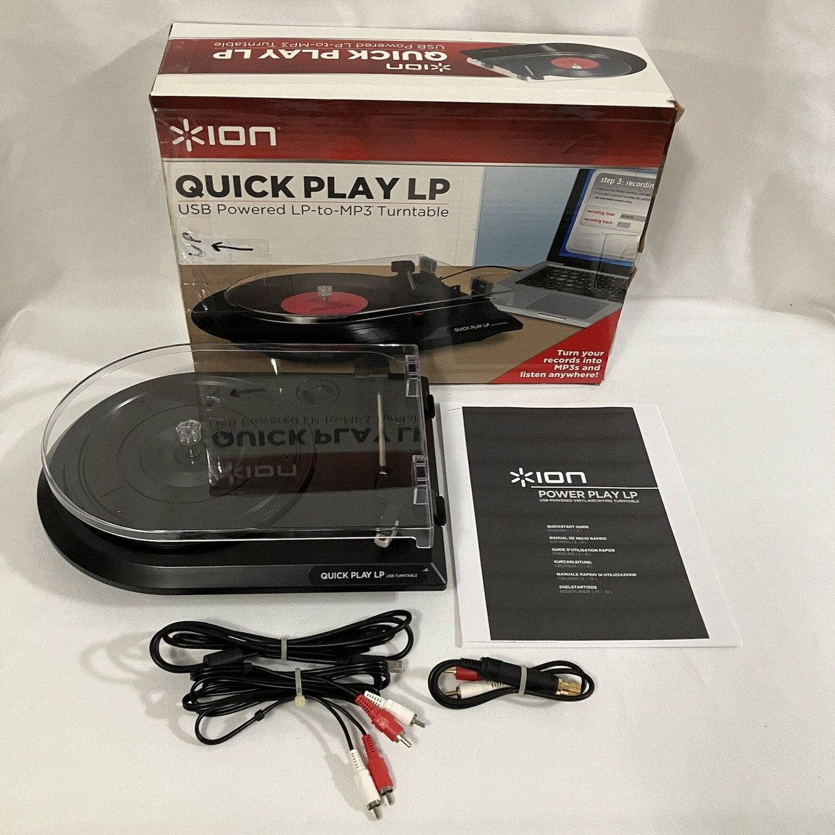Ion Quick Play Lp Equipboard Preços Baixos Em Toca Discos ION Para