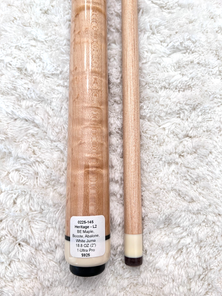 Jacoby Pool Cue w/ 11.75 or 12.75 Pro Shaft (Heritage L2) HARD CASE ...