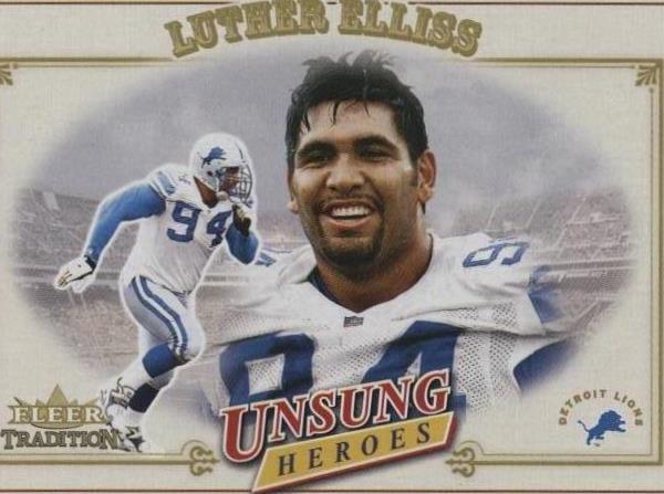 2001 Fleer Tradition - Unsung Heroes Luther Elliss #337 for sale online ...