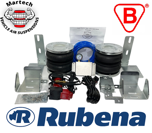 AIR SUSPENSION KIT FORD TRANSIT TWIN REAR WHEEL RWD 2001 - 2022 ...