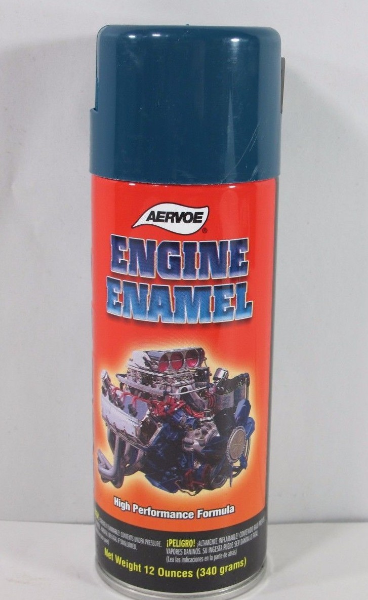 Engine Enamel Paint- Chevrolet Blue Aervoe 561 12oz Can | eBay
