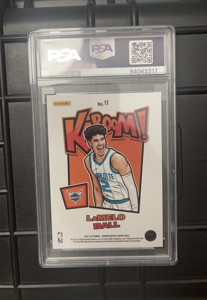 2021 Crown Royale LaMelo Ball #11 Kaboom PSA 10 💥 | eBay