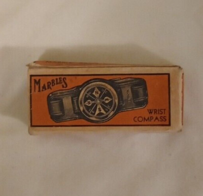 Vintage Marbles Wrist Compass Number 187L | eBay