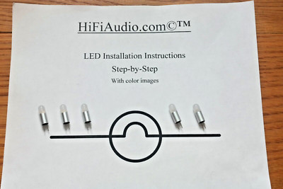 McIntosh MAC-3 PreAmplifier replacement LED Lamps bulbs lights ...