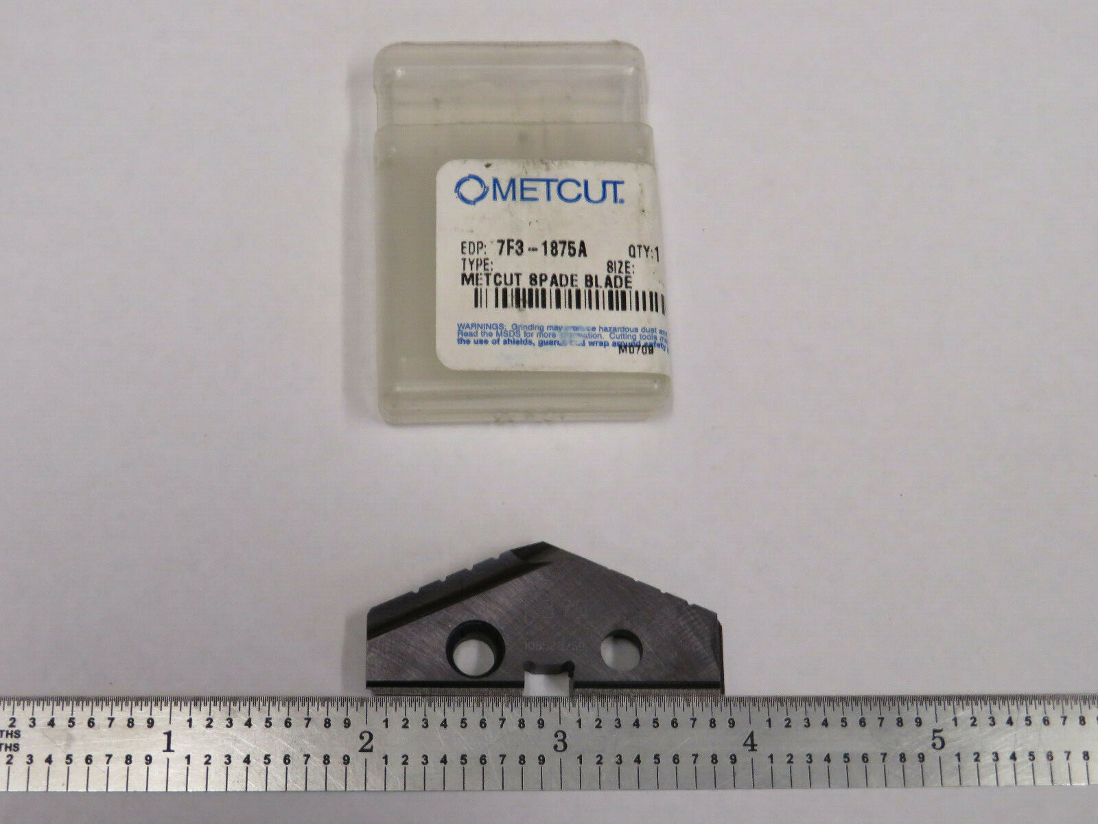METCUT 7F3-1875A HSS SPADE DRILL INSERT, 1 PC, MADE IN USA | eBay