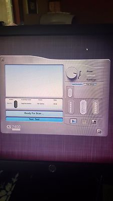 x-ray panoramic dental CR reader Kodak CR 7400 carestream 2017 software ...