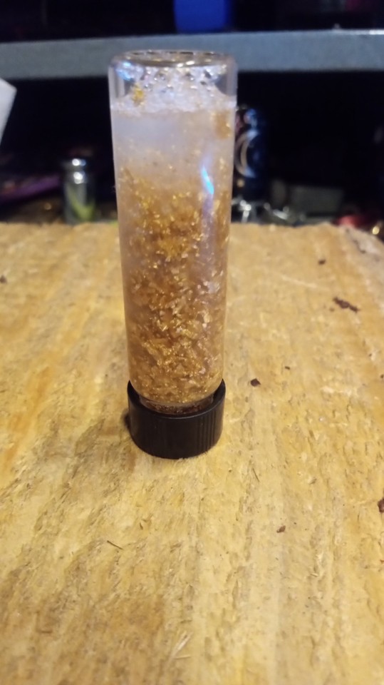 Homestake Gold Mine 24K Pure Gold Flakes Souvenir Vial | eBay