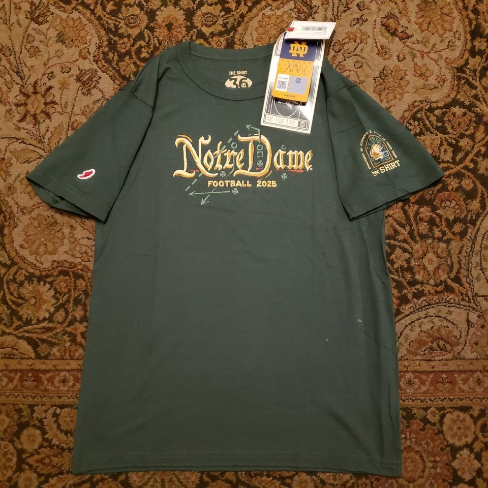 The Shirt 36 Years Notre Dame 2025 Sing Her Glory Youth Large L NCAA ...