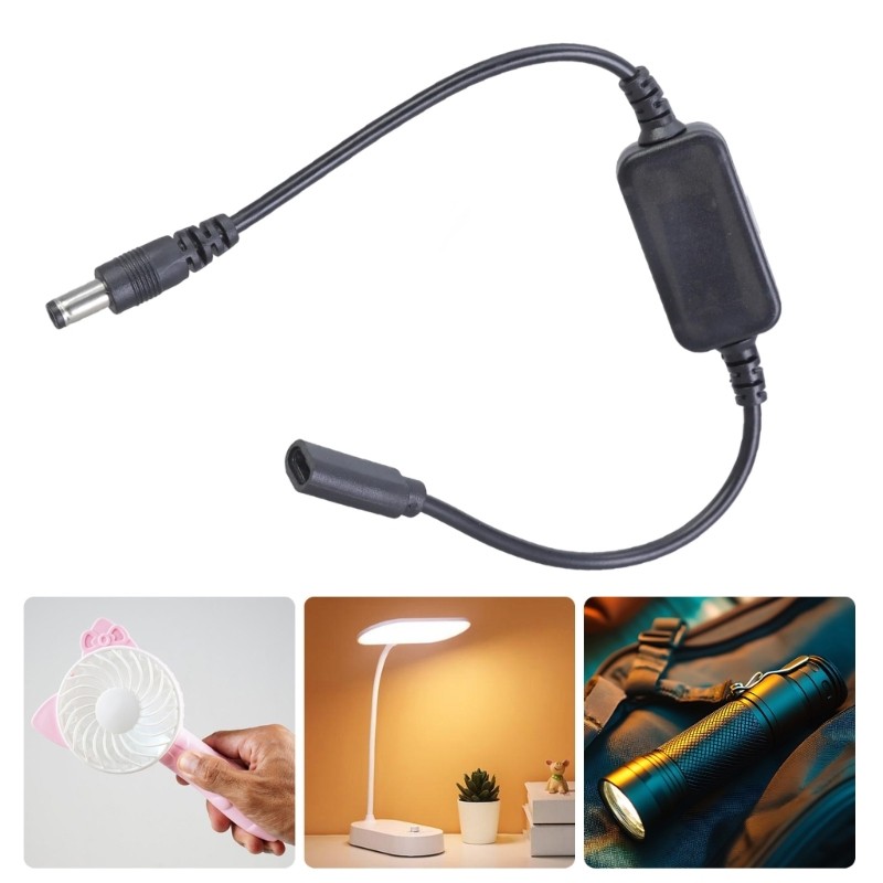 USB Type C 5V to DC5521 Adapter Cable 9V Out Fast Charging Connector ...