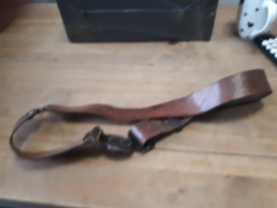 vintage boy scouts belt brown leather good condition for age | eBay UK