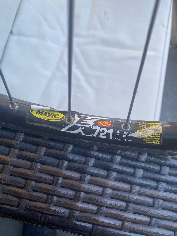 SHIMANO Deore XT Wheel Rear 9speed 26inch Mavic Rim Disc Or V Break ...