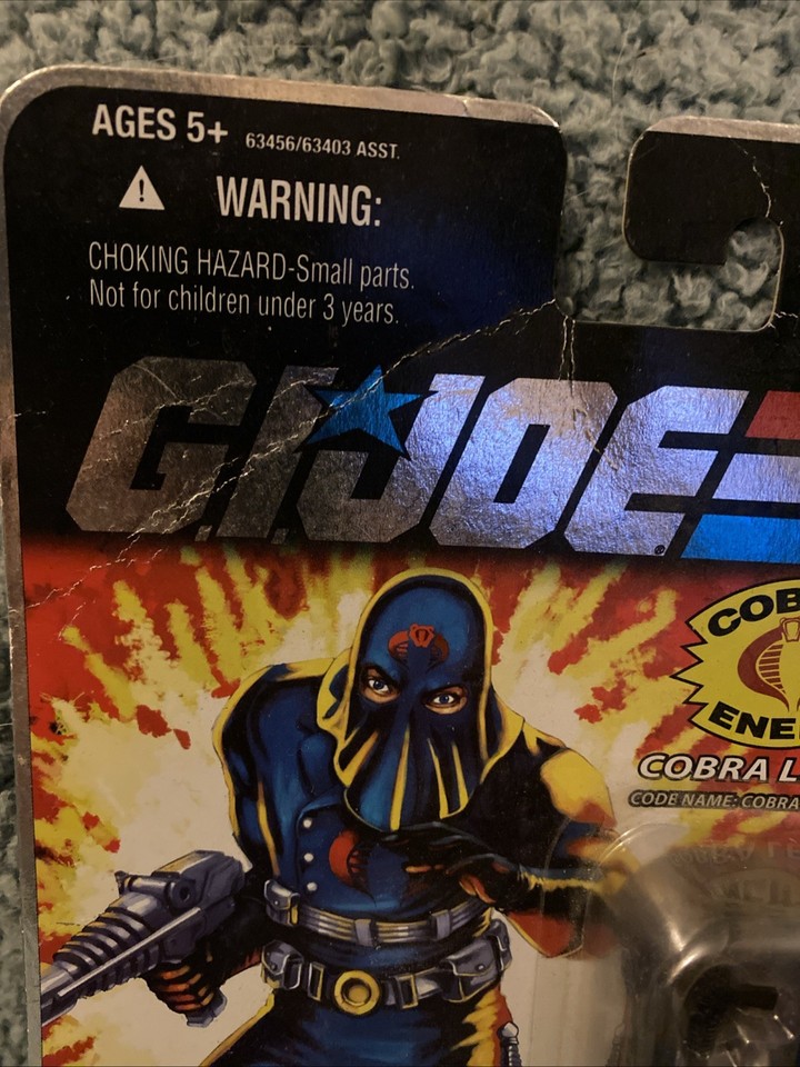 GI Joe 25th Anniversary Cobra Leader Action Figure New Carded | eBay UK