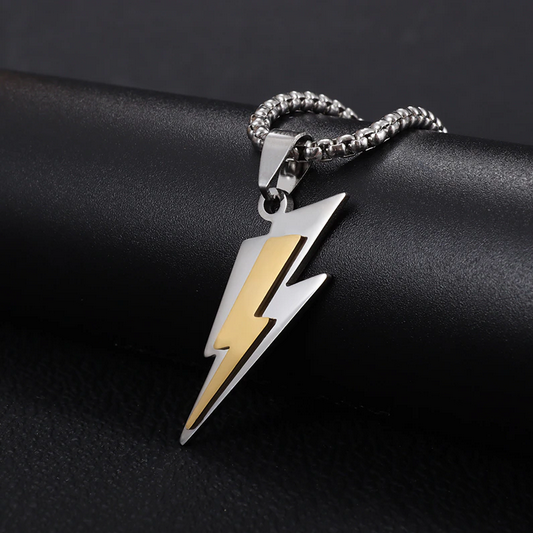 Jewelry DC Shazam! Lightning Bolt Thunderbolt Thunderstroke Pendant ...