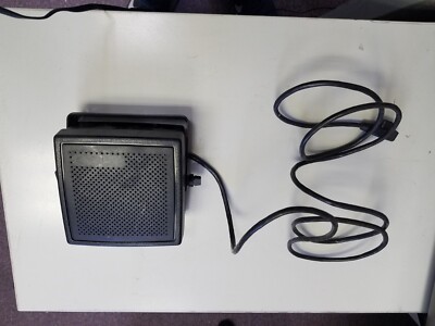 Motorola Mobile Radio Amplified Speaker (Strange plug) | eBay