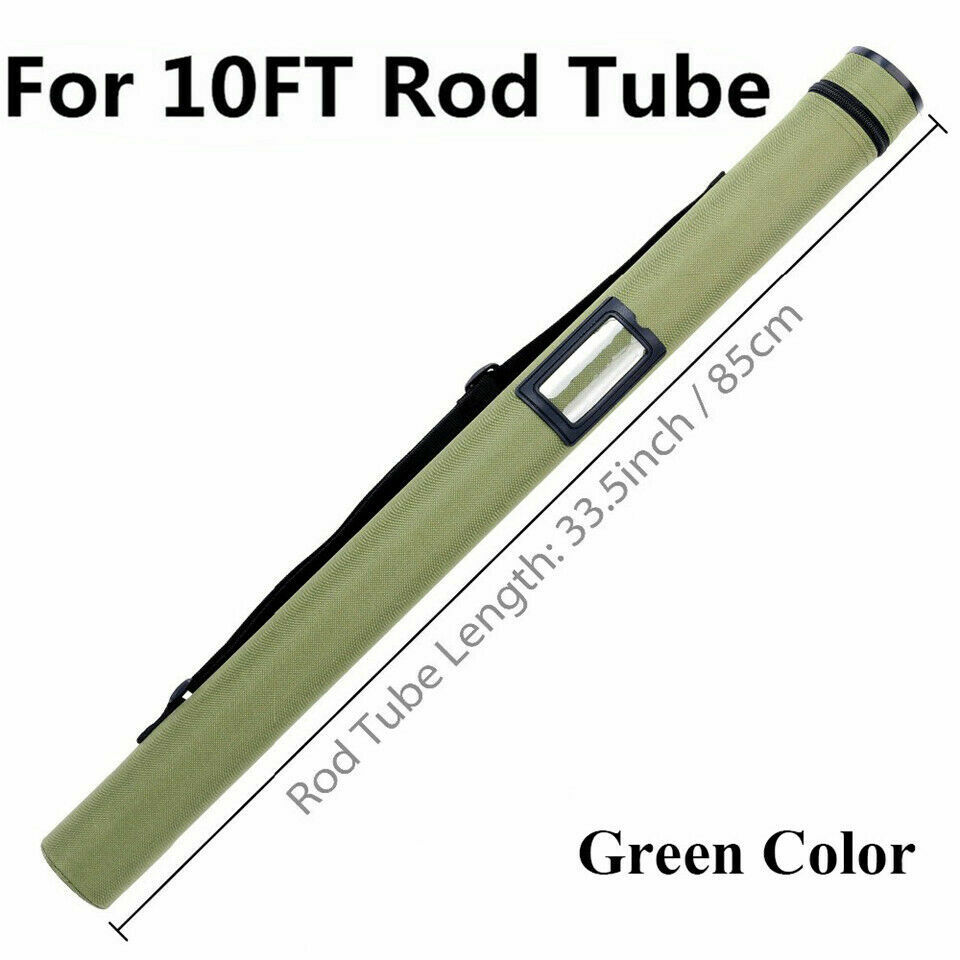 Fly Fishing Rod Tube Cordura/Carbon/Aluminum Rod Case For 9FT/10FT 4Sec ...