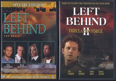Left Behind The Movie & Left Behind II Tribulation Force DVD Lot - Kirk ...