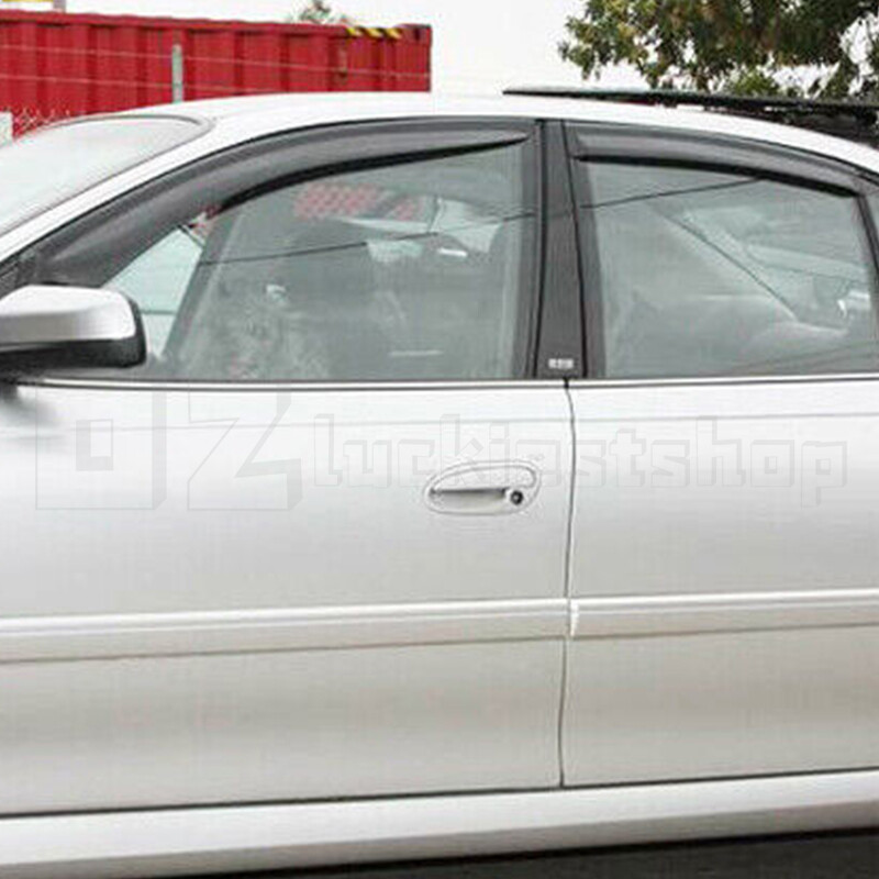 Weather Shield Window Visors weathershield Holden Commodore VT VY VX VZ ...
