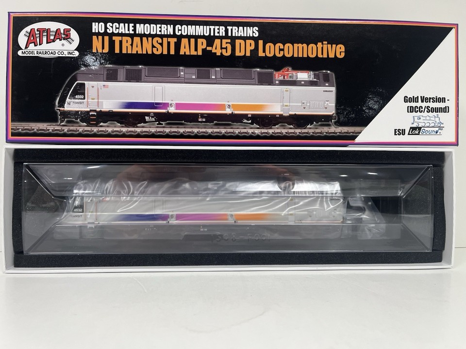 HO Atlas Gold Version # 10002606 NJ Transit ALP-45 DP Locomotive Rd ...