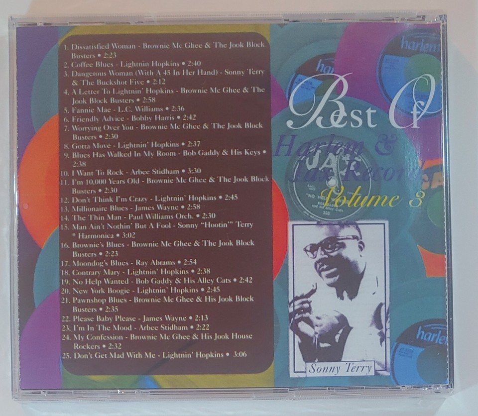 HARLEM AND JAX RECORDS - BEST OF VOL 3 CD BRAND NEW | eBay