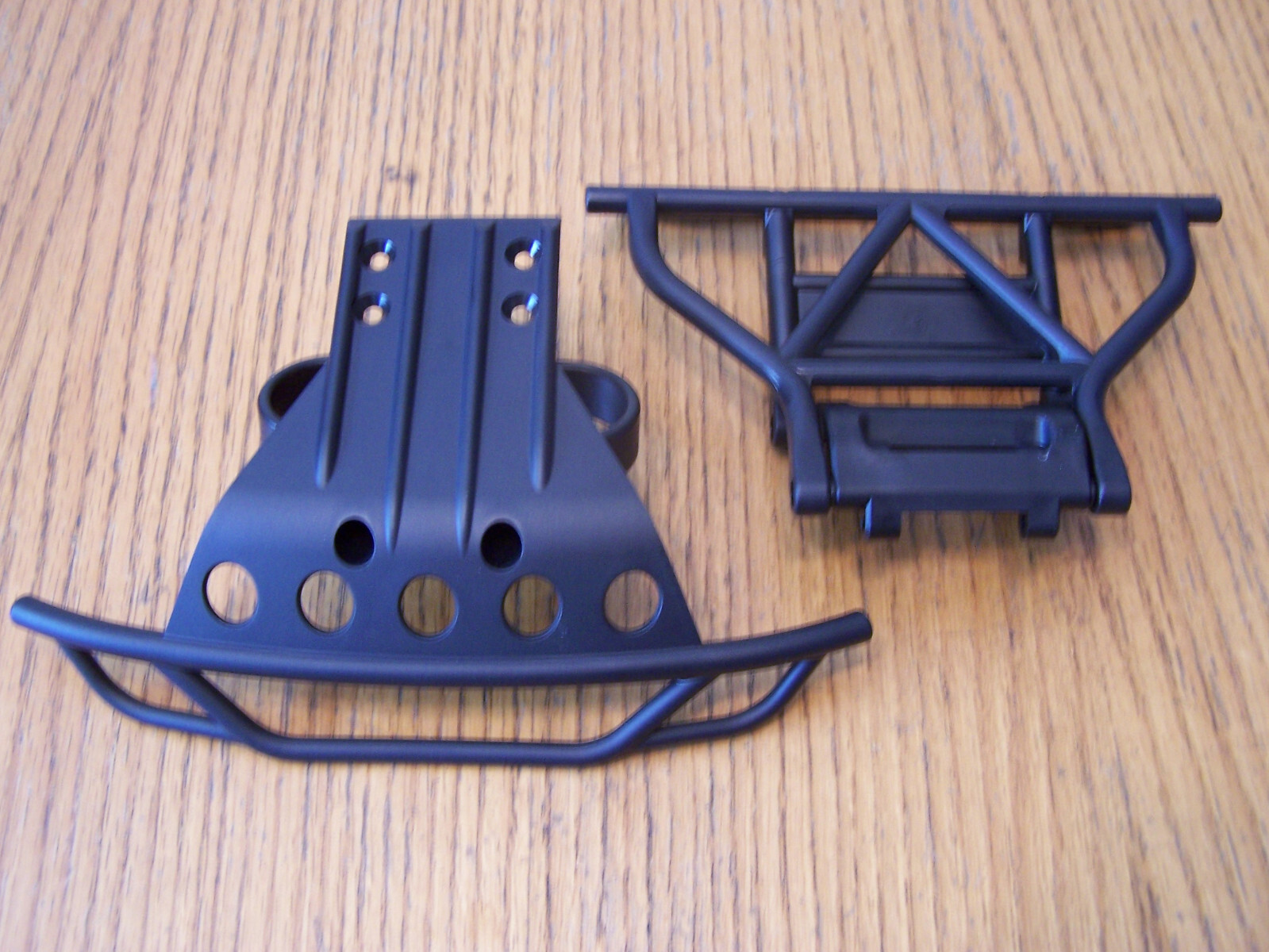 Fit 1/10 Traxxas 2wd VXL Slash Front Rear Bumpers w/ 272R Rear Wheelie ...