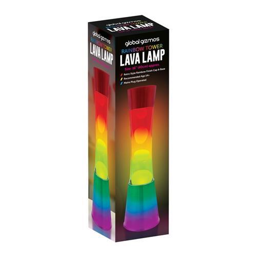 Retro 16" Lava Lamps Relaxing Mood Lights Motion Wax Liquid Relaxation ...