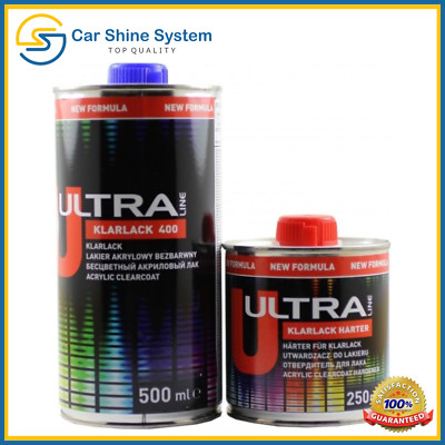 Acrylic Clear Coat Lacquer 2K 2:1 Scratch Resistant High Gloss SR 750ml ...