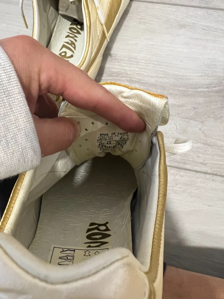 Nike Air Legend Ronaldinho White Gold R10 FG soccer cleats boots ...