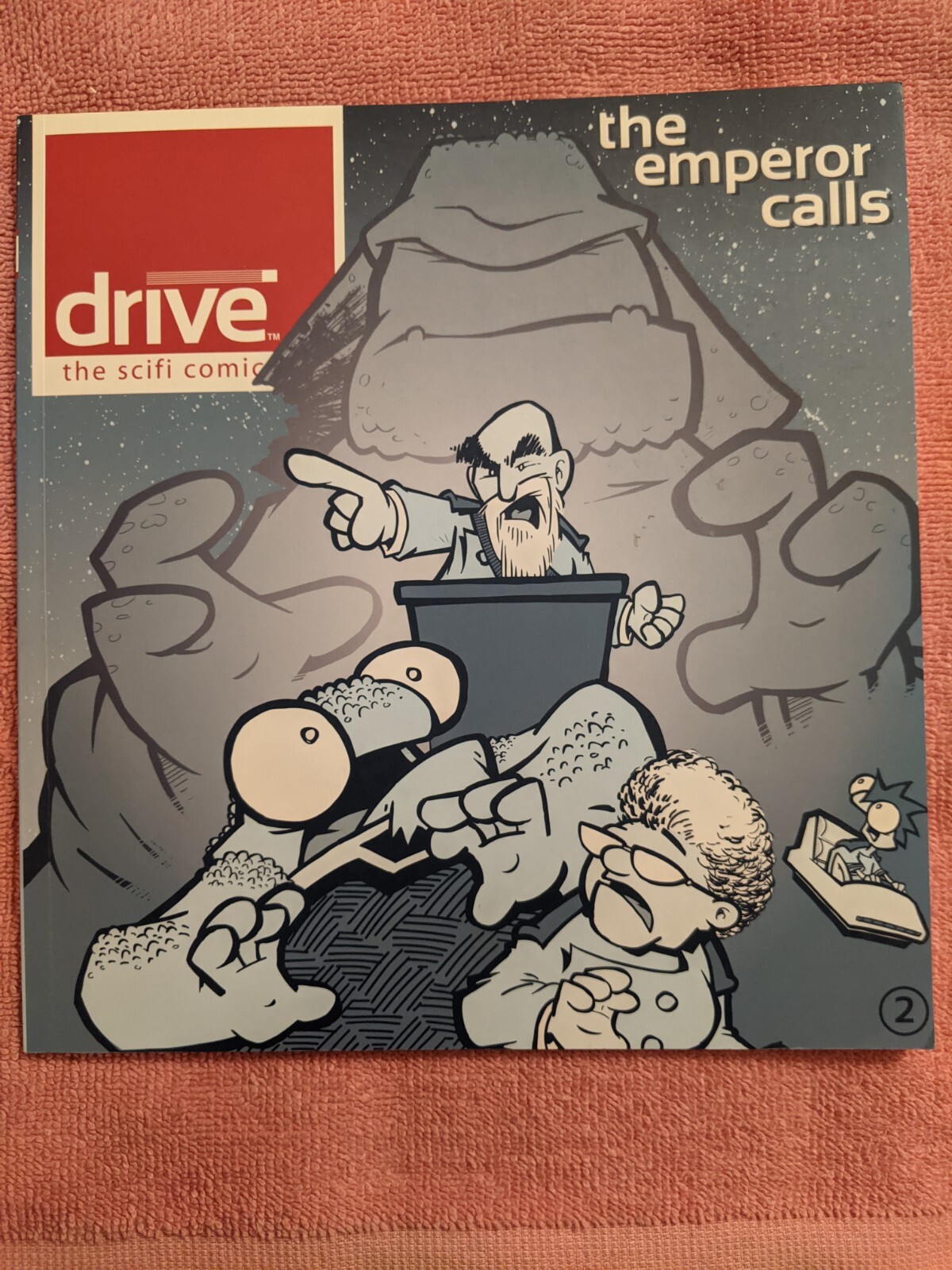 Dave Kellett, DRIVE: The Sci-Fi Comic: THE EMPEROR CALLS, 2011, PB ...